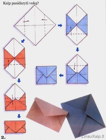 Kaip Pasidaryti Voką: 3 Paprasti Būdai ir Šablonai | ZinauKaip.lt