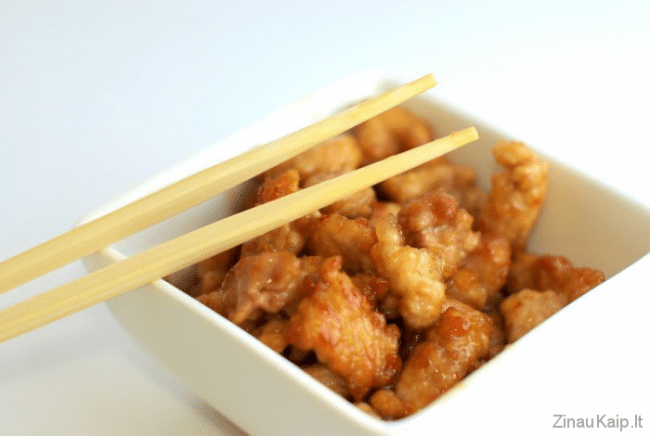 Kaip pagaminti kiaulieną kinietiškai | ZinauKaip.lt