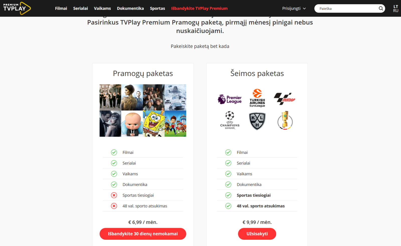 Televizija internetu - nemokami ir mokami kanalai | ZinauKaip.lt