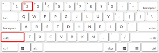 Kaip parašyti eta (@) ženklą | eta ženklas | ZinauKaip.lt